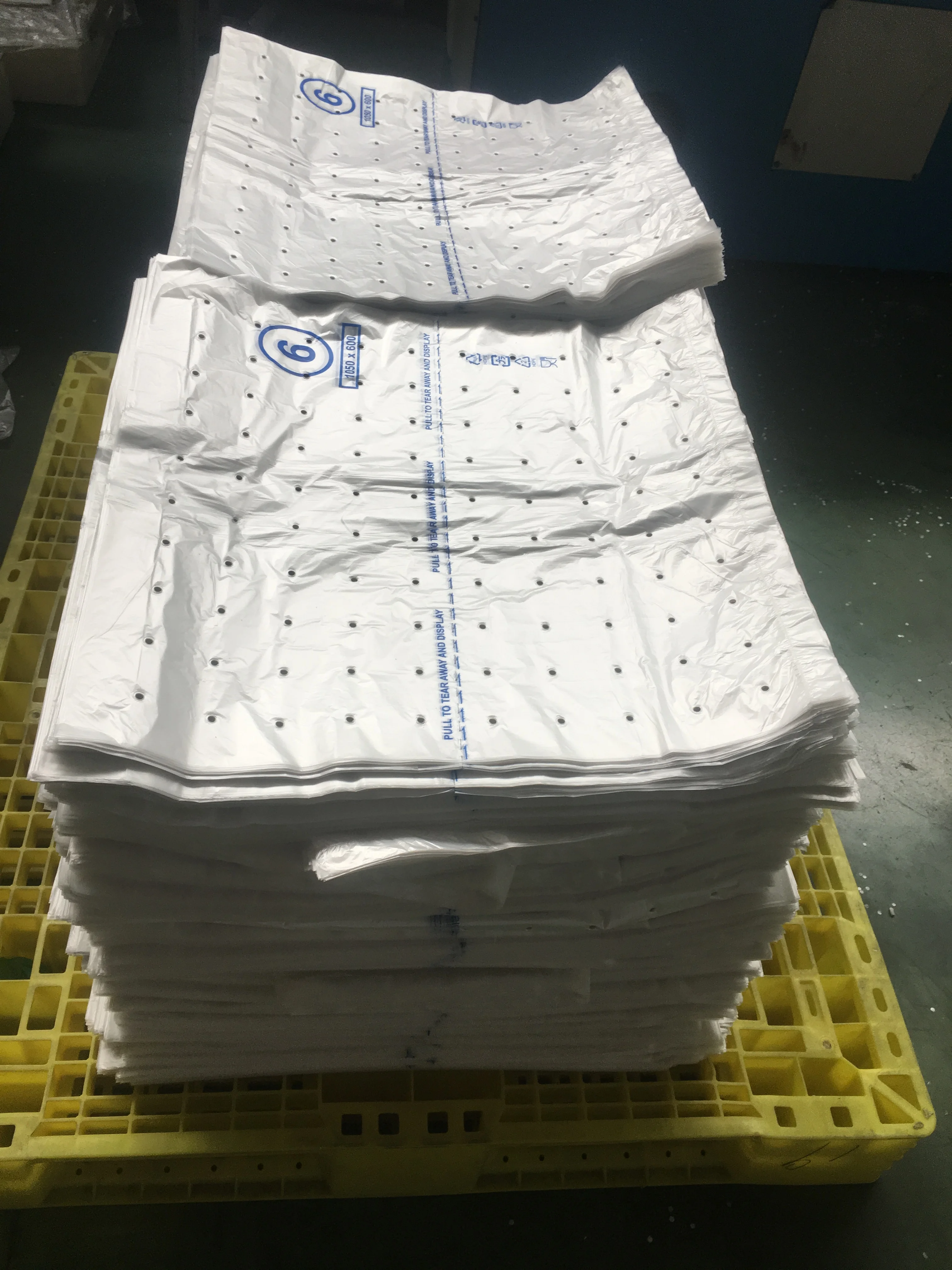 Micro Perforated Plastic Bags - Ideal for Food & Veg Industry