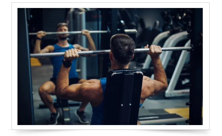 Ceramic Coating Bearing Weightlifting Barbell Smart Bar Adjustable ...