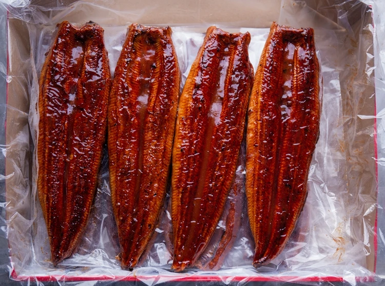 Customization Roasted Unagi Eel Seafood Snacks Kabayak Roasted Conger ...