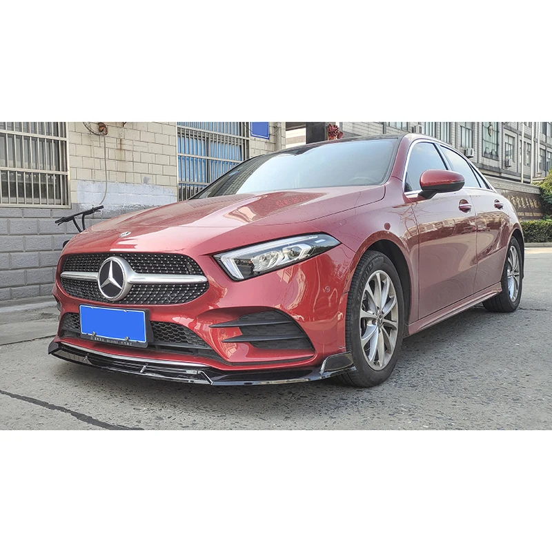 W177 Bodykit Front Bumper Spoiler Lip Body Kits For 2019-2021 Mercedes ...