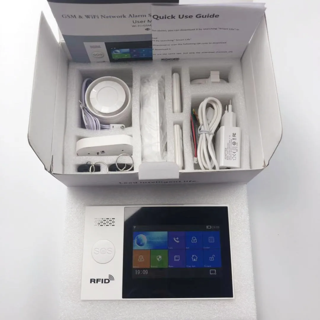 Hot Sale Tuya Wifi Gsm 4g Wireless And Wired Burglar Smart Alarm House ...