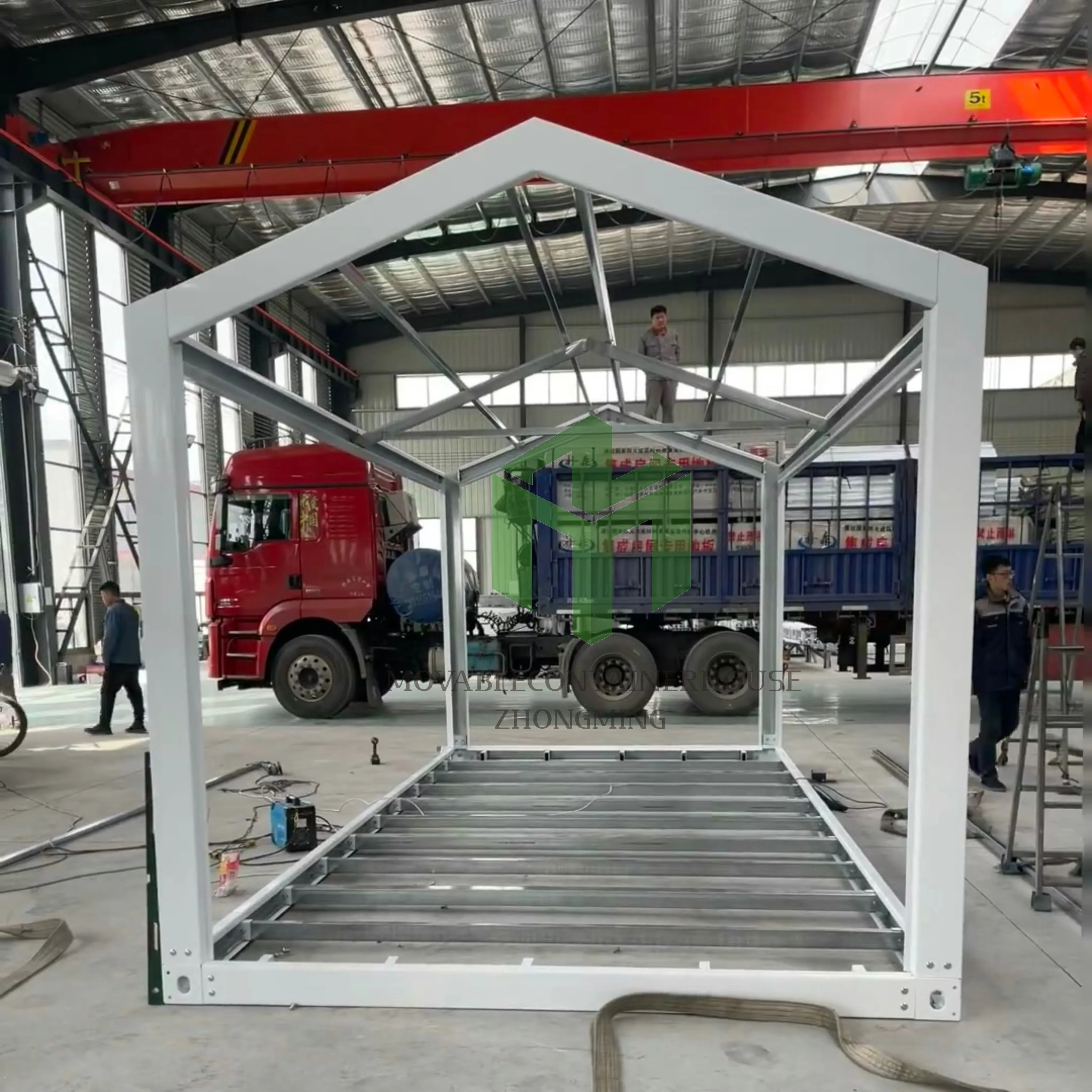 10ft 20ft 30ft 40ft Prefab Steel Flat Pack Container Frame| Alibaba.com