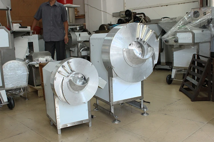 Long Banana Chips Slicer Plantain Slicing Machine Automatic Papaya ...