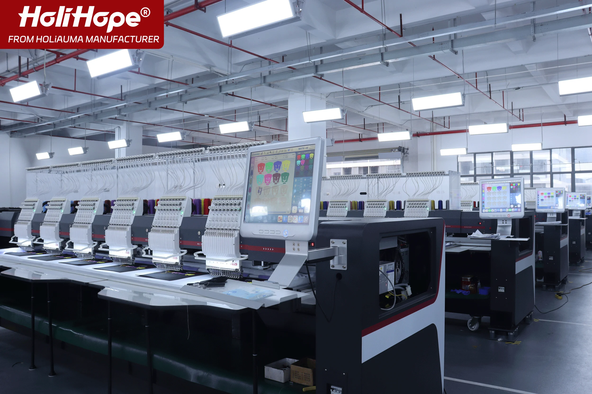 Holiauma 6 Head Embroidery Machine - High Speed & Quality