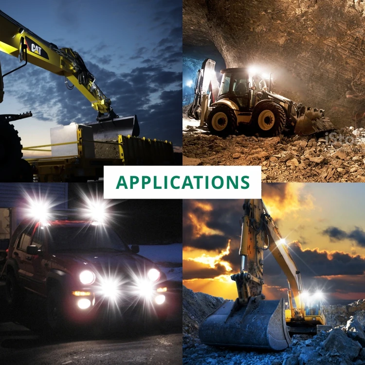 Tuff Plus 12V 100W LED Work Lights - Durable & Efficient