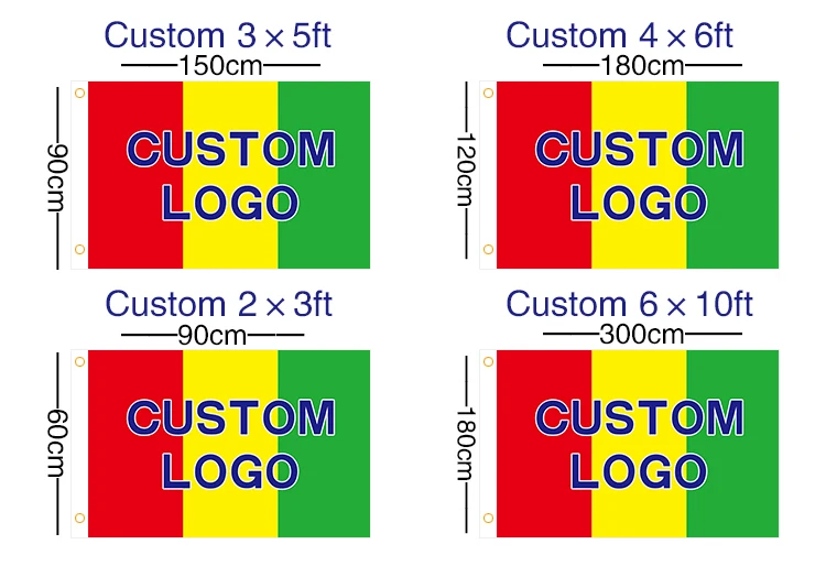 Custom 3x5 International Flags Advertising Cloth and Polyester Country ...