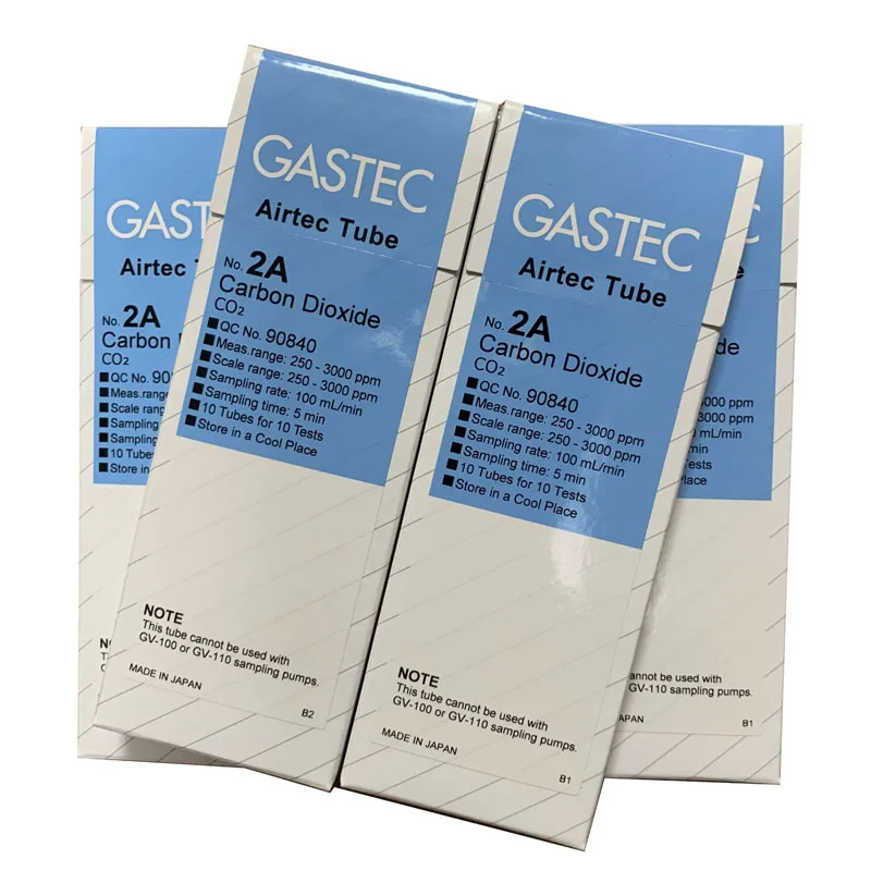 GAS Detector Tube Airtec Tube for Carbon Dioxide CO2 Gas No.2A GASTEC| Alibaba.com