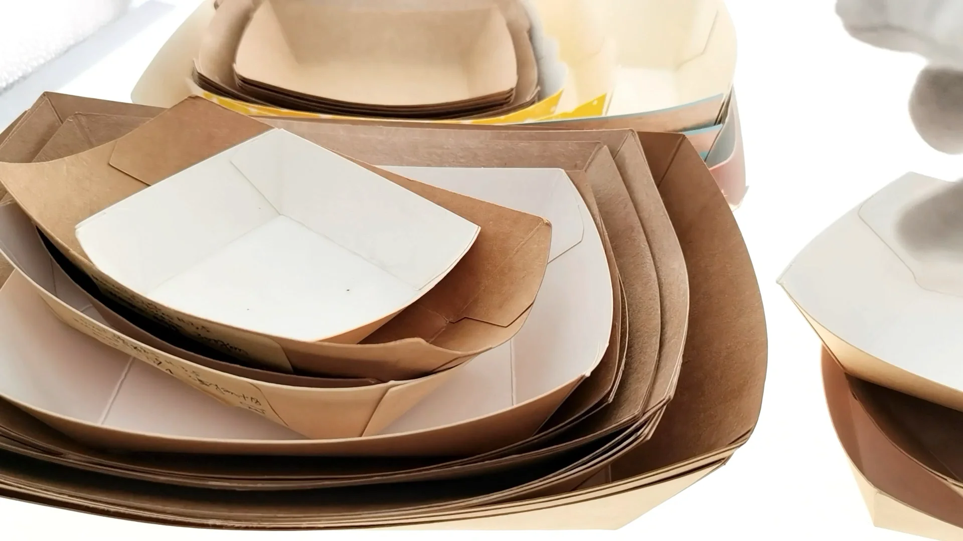 Paper Boat Tray Paper Food Tray Boat Shape Box - Buy Boat Shape Box ...