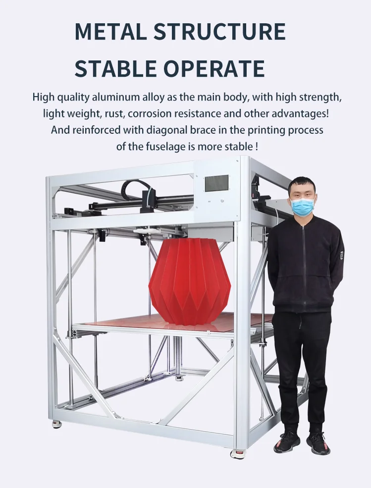 Supply High Flow Rate Extrusion 3d Printer Tempered Platform High