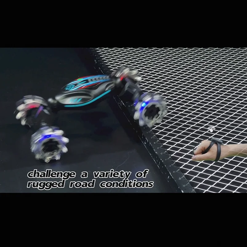 2.4GHz Double-Side Rolling Drift RC Toys Car Stunt Hand Gesture Sensing ...