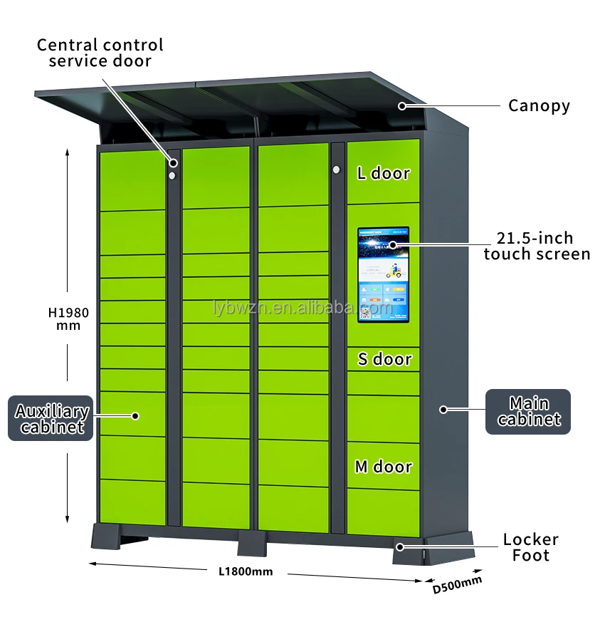Smart Locker System - Secure and Convenient Parcel Delivery