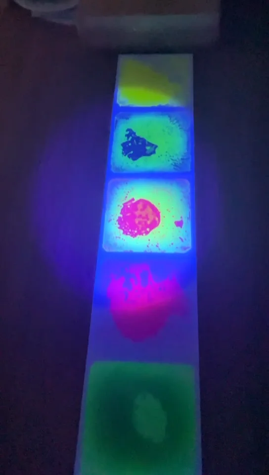 Sensory Equipment Autism Glowing In The Dark Gel Floor Luminous Tactile ...