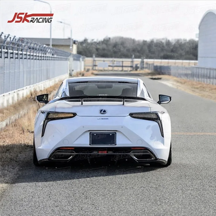 Aimgain Style Carbon Fiber Rear Lip For 2017-2018 Lexus Lc500 - Buy ...