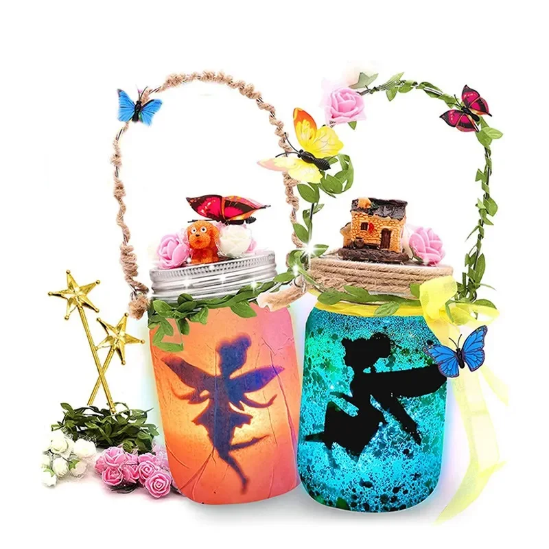 Perfect Kraft Fairy Lantern Craft Kits Arts And Crafts For Kids ...