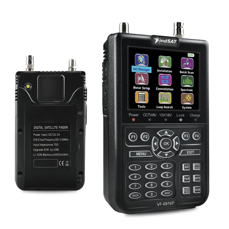 Vf-6900 Satellite Finder Hd Digital Meter For Satellite Receiver 1080p ...