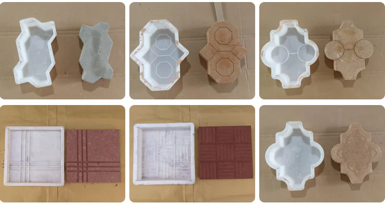 Plastic Paver Molds for Concrete - Durable & Customizable