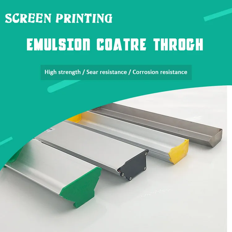 Screen Coater Aluminum Alloy Scoop Coater Emulsion Scoop Durable Double ...