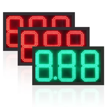 7 Segment Petrol Station Display Sign,Digital Number 7segment Led Gas ...