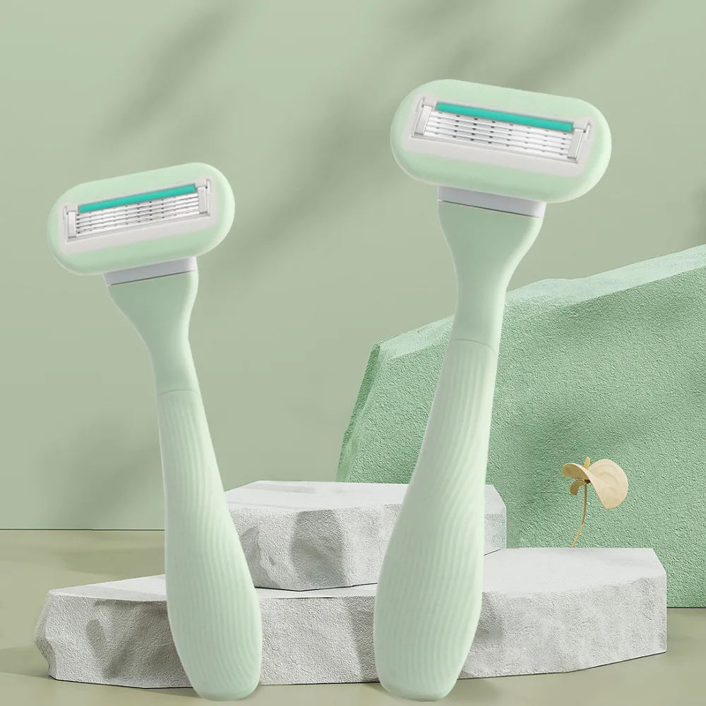 Women System Razor for Sensitive Skin - Replaceable Blades