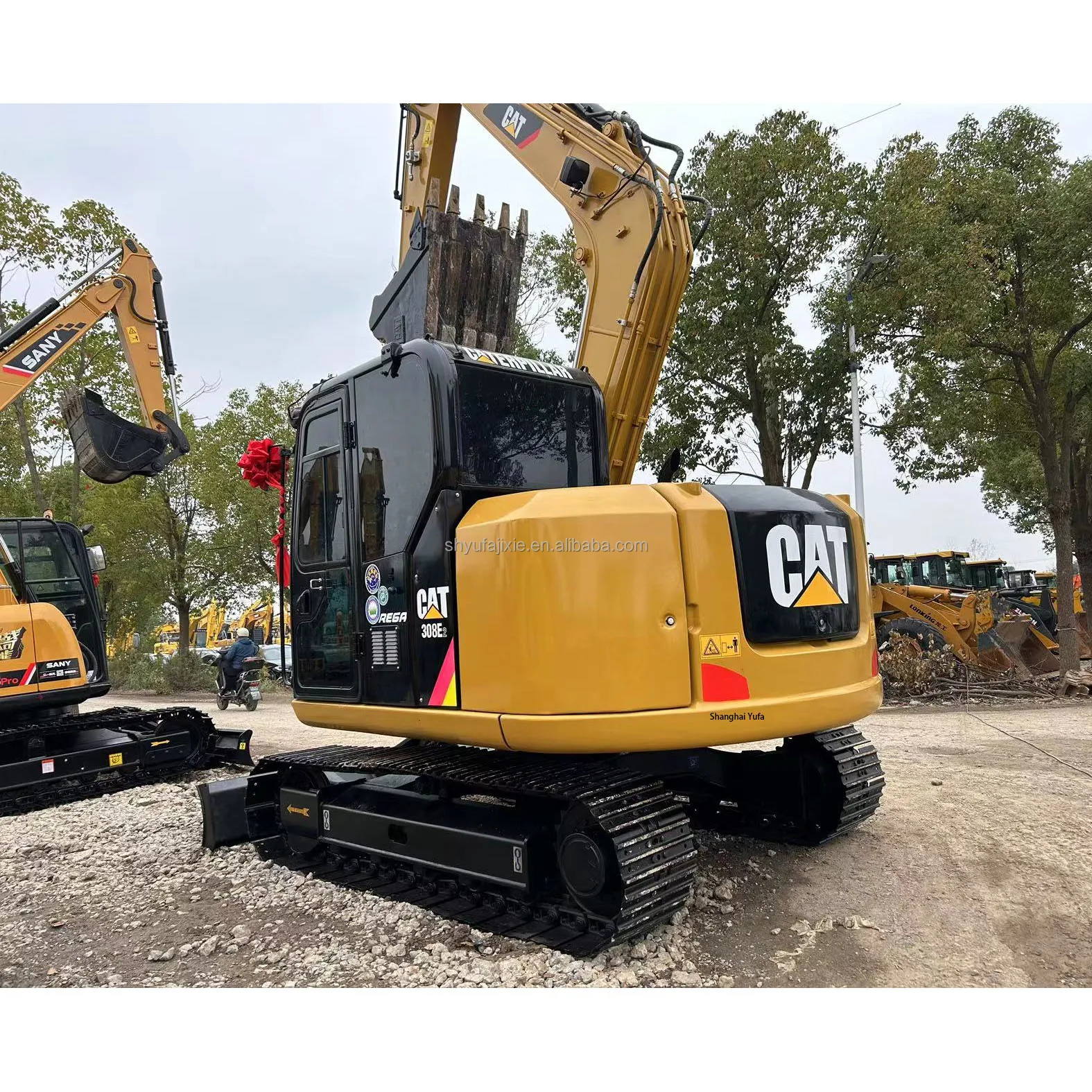 8 Ton Backhoe Second Hand CAT Catearpillar 308E Excavator
