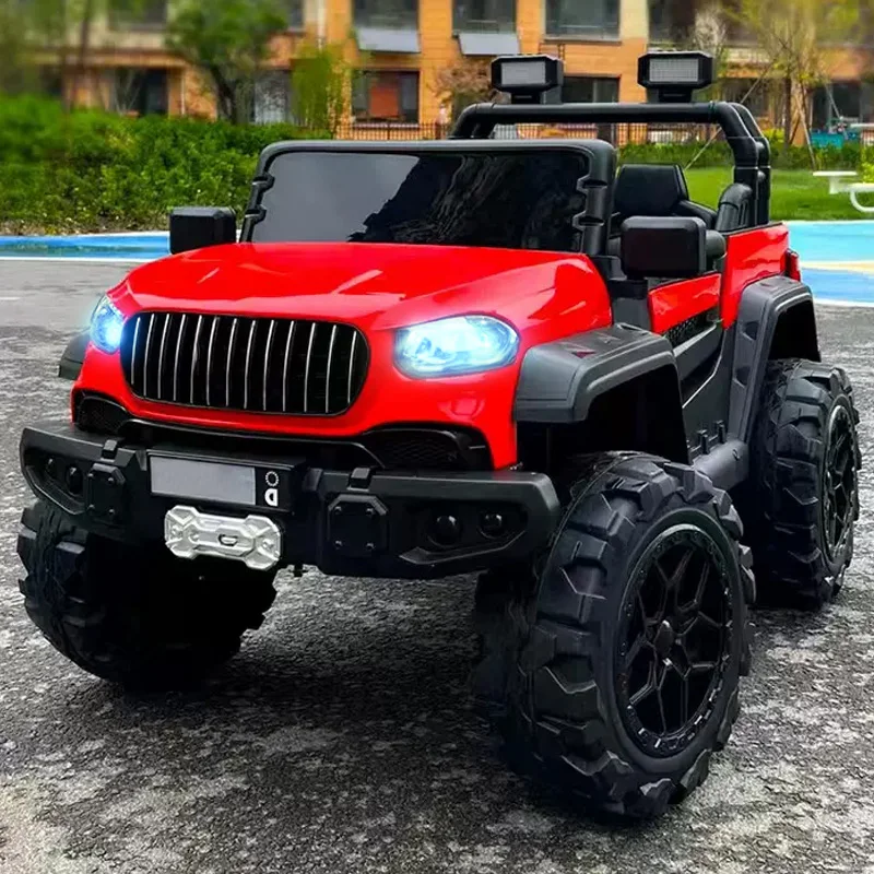 OEM Off-road Kids Battery Powered Children Electric Car 12v Two Seats ...