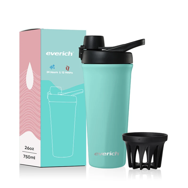 High Quality Exercise Protien Shaker Easy Carry Vacuum Thermal ...