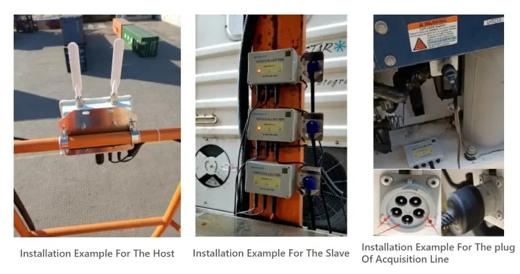 Steel Structure Rack for Cold Chain Reefer Container Monitoring