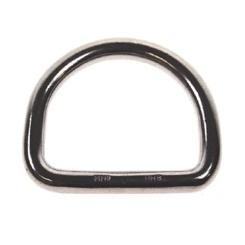 Stainless Steel 304 Heavy Duty Welded D Ring For Sewing Dog Collar D ...