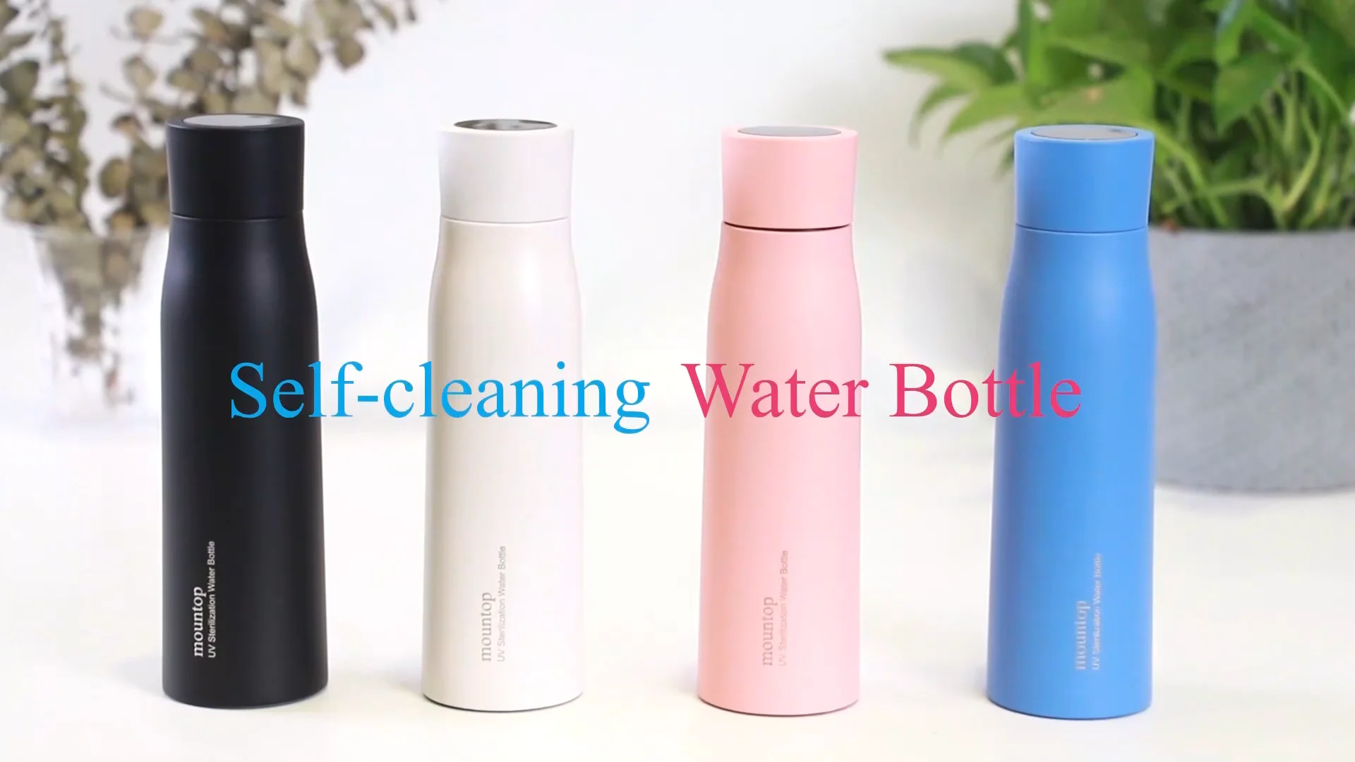 Uv Self Cleaning Smart Water Bottle Vacuum Double Wall Stainless Steel ...