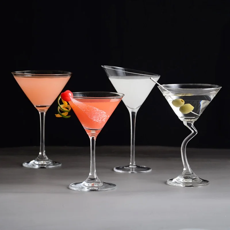 Modern Luxury Cocktail Set Novel Goblet and Coupe Highball Creative ...