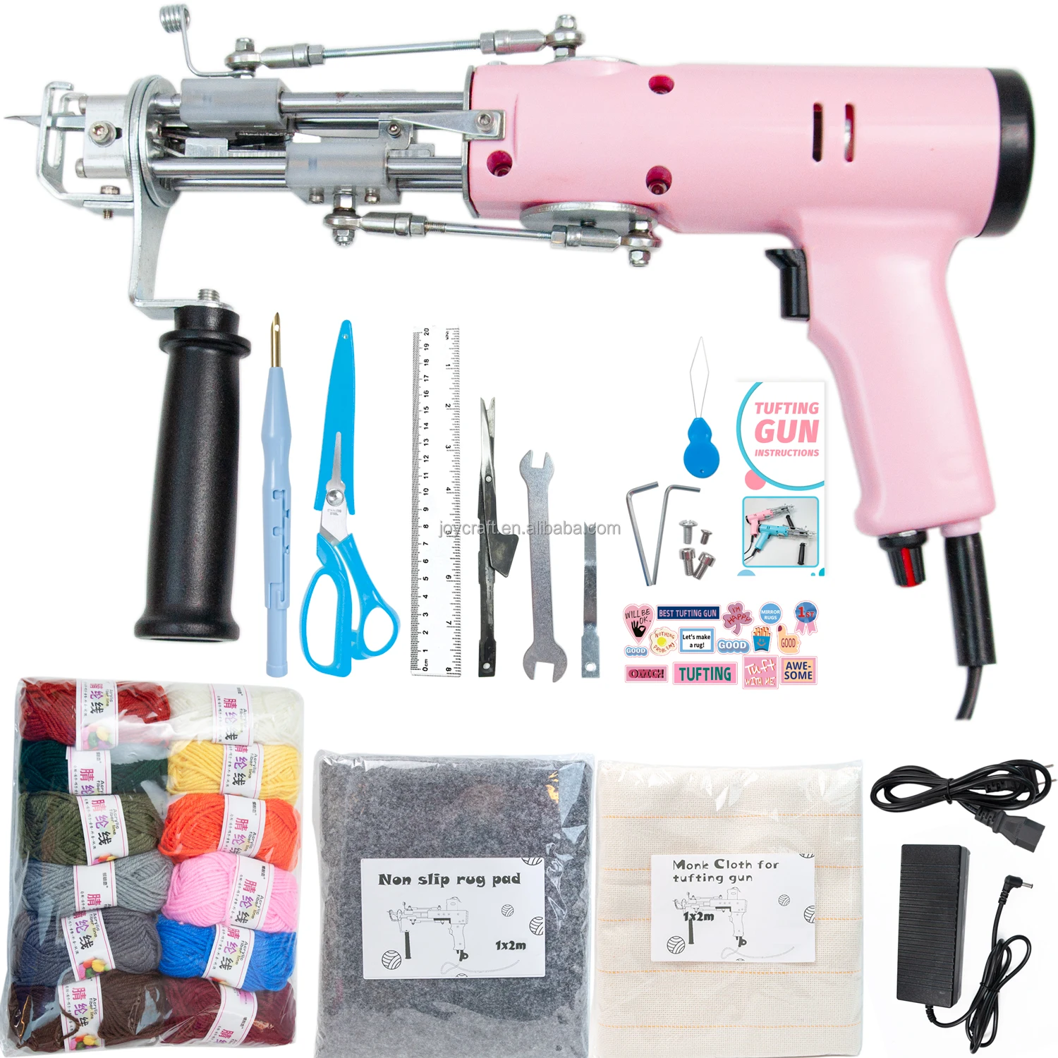 New Style Upgrade Tufting Gun with Cut Pile / Loop Pile Rug Making ...