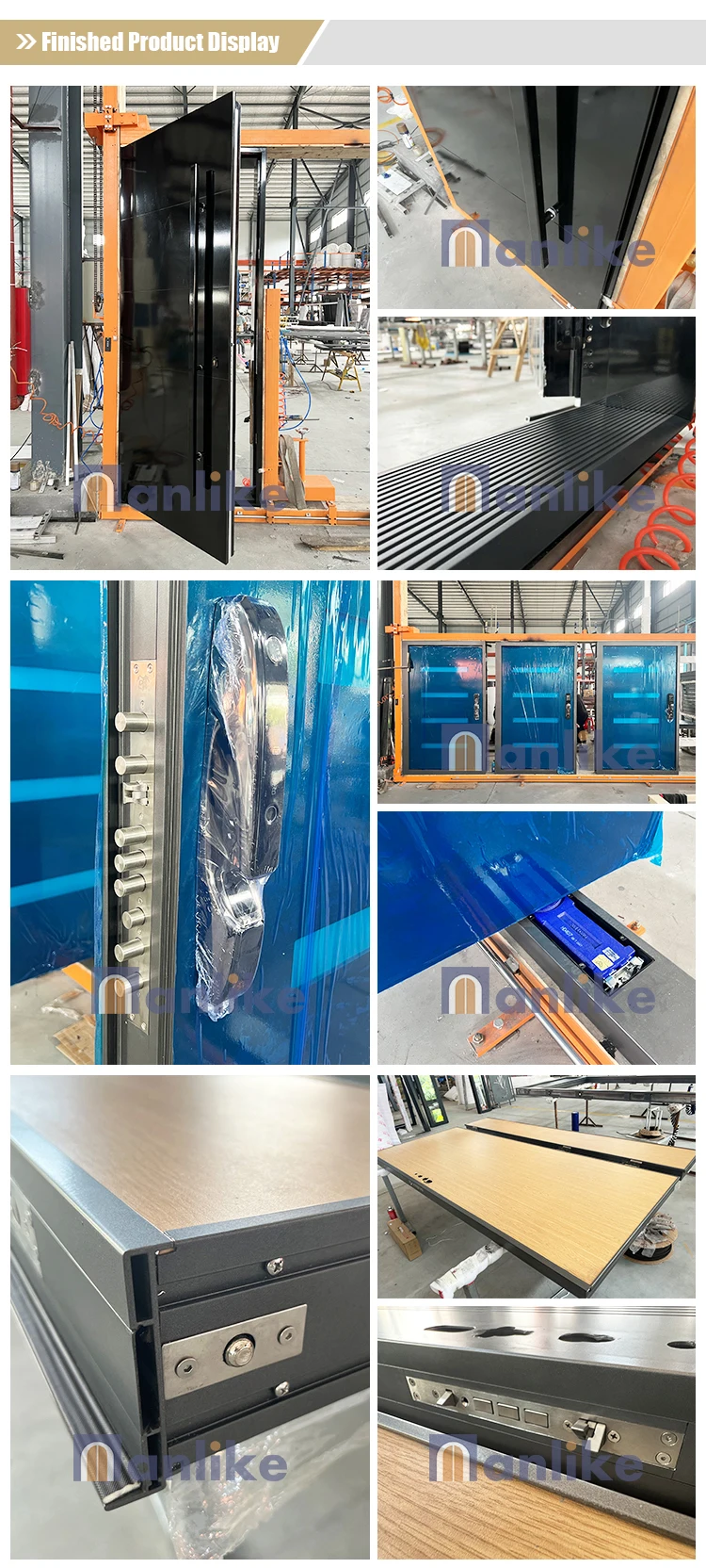 Anlike European Design Luxury Modern Pivot Front Door Aluminum Pivot ...