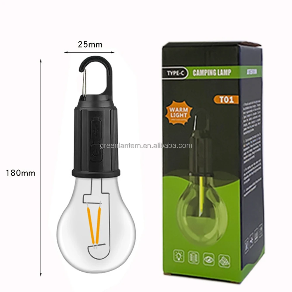 LED Rechargeable Bulb - 20000 Hours Dimmable Fairy Lights