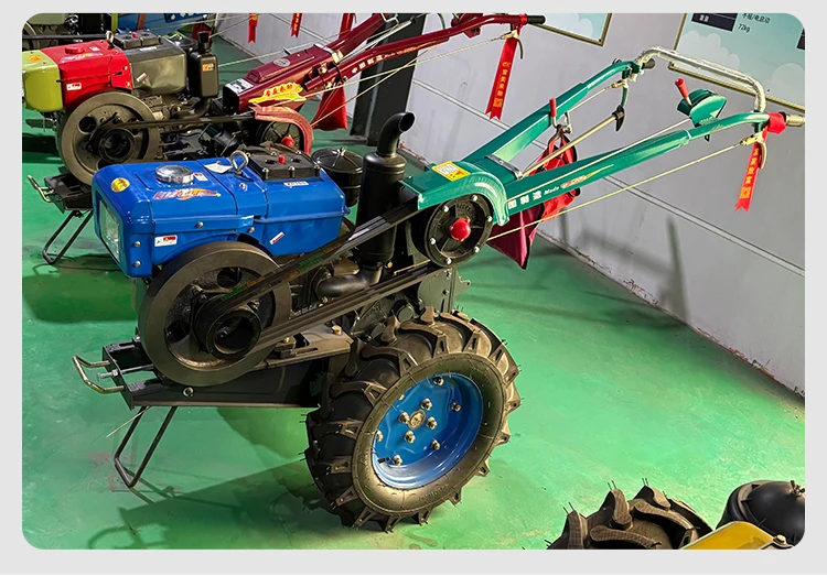 18HP Disc Harrow Hand Plough Diesel Machine Mini Motorcultor