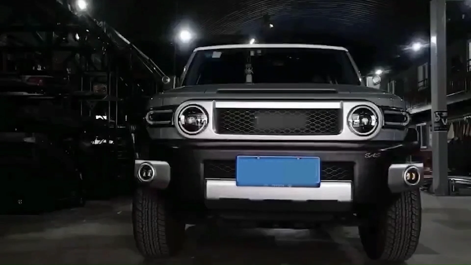 New Items Front Face Fj Cruiser With Grills With Led Cornering Lamps ...