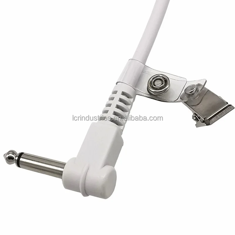 Right Angle 3.5mm Stereo Hospital Nurse Call Cable with Push Button