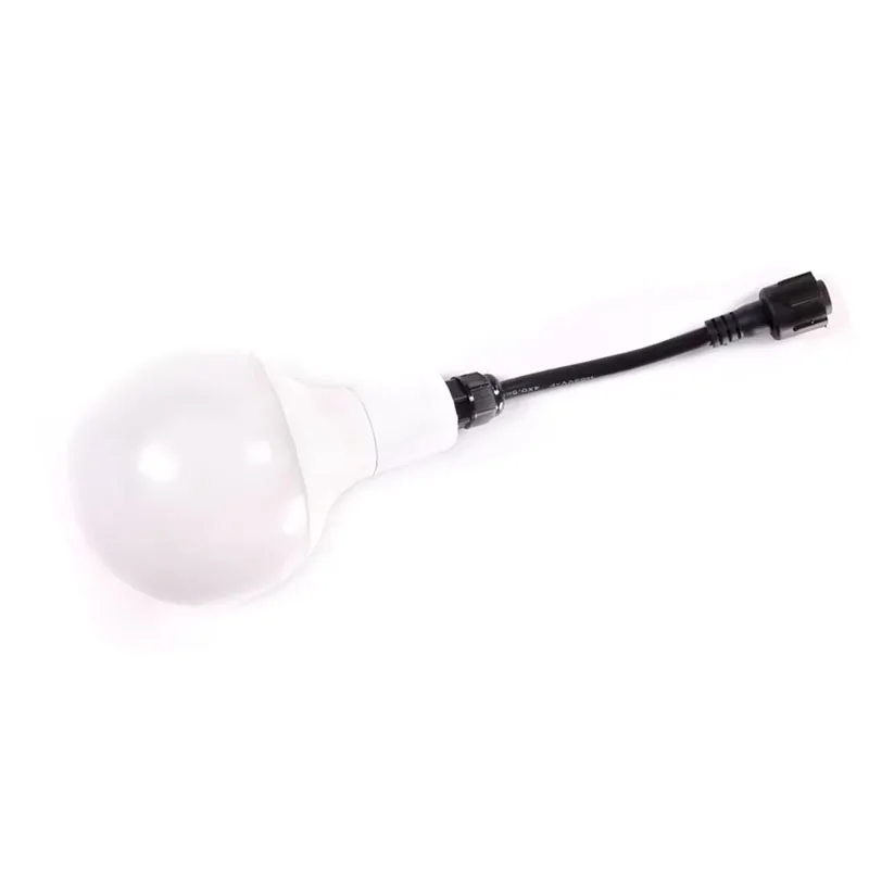 80mm 24V Milky LED Ball Round RGB RGBW Waterproof 3D Hanging Lights ...