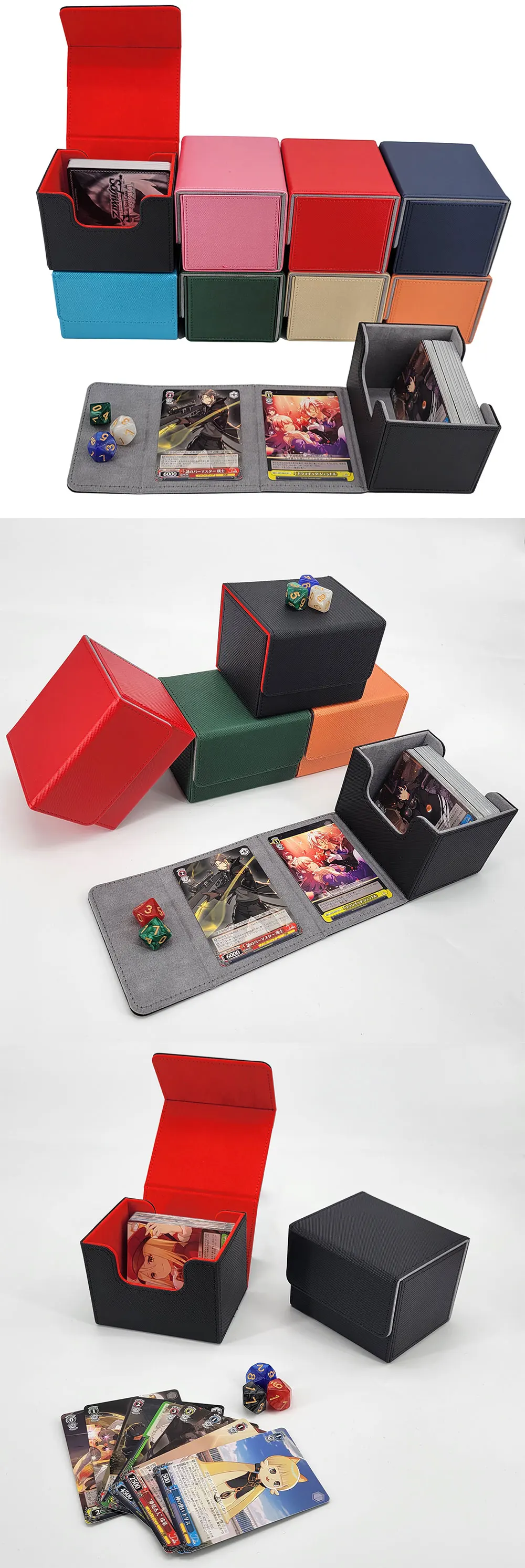Hot Sale Card Deck Boxes with Magnetic Locking - Ideal for TCG