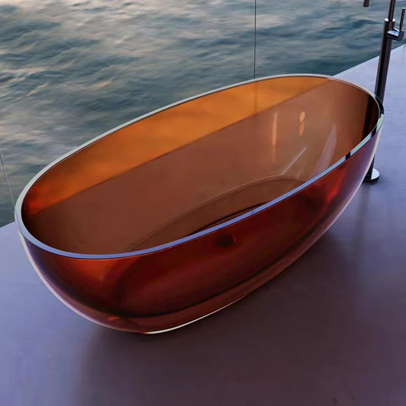 Venus Factory Colorful Hotel Bathroom Freestanding Resin Bath Tub ...