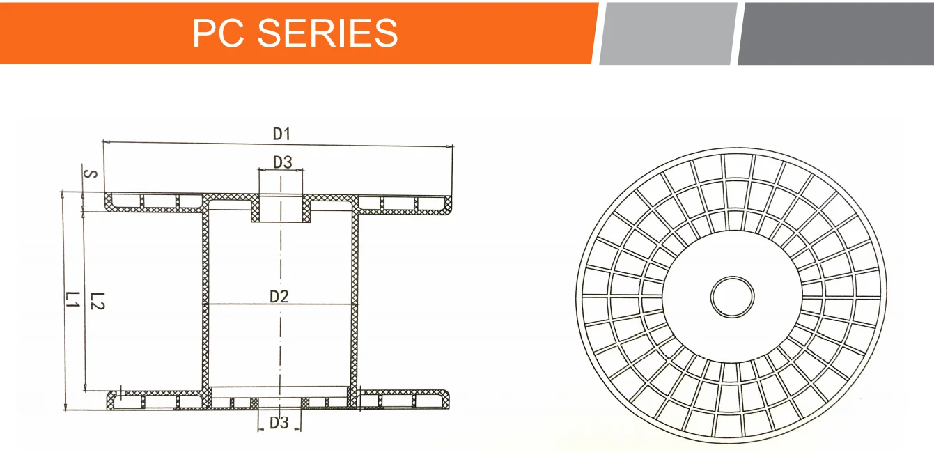 250mm Processing Ps Recycle Plastic Empty Spool /bobbin For Electric ...