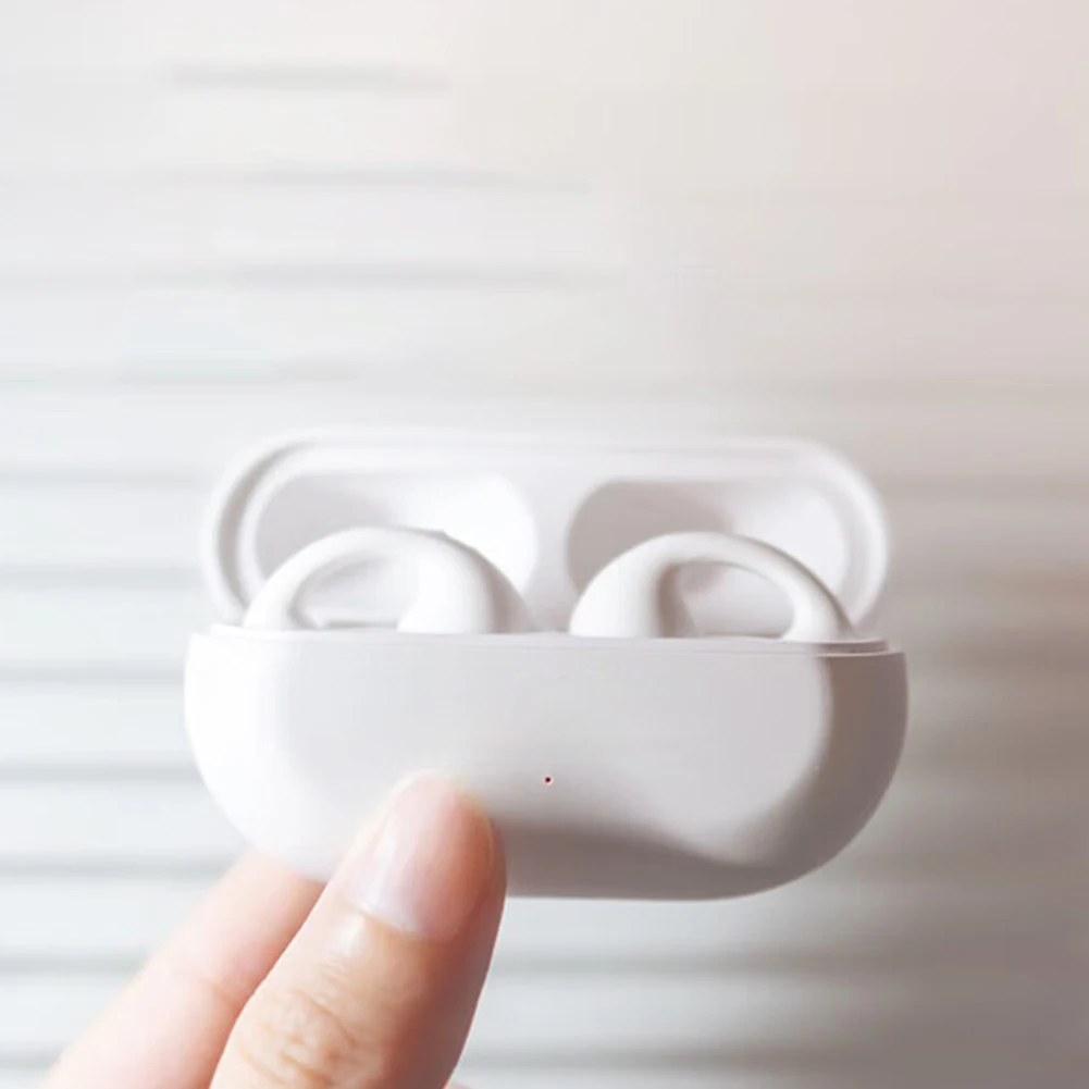 Ear Clip Air Conduction Headphone Bone Conduction Wireless Bt Open Ear ...