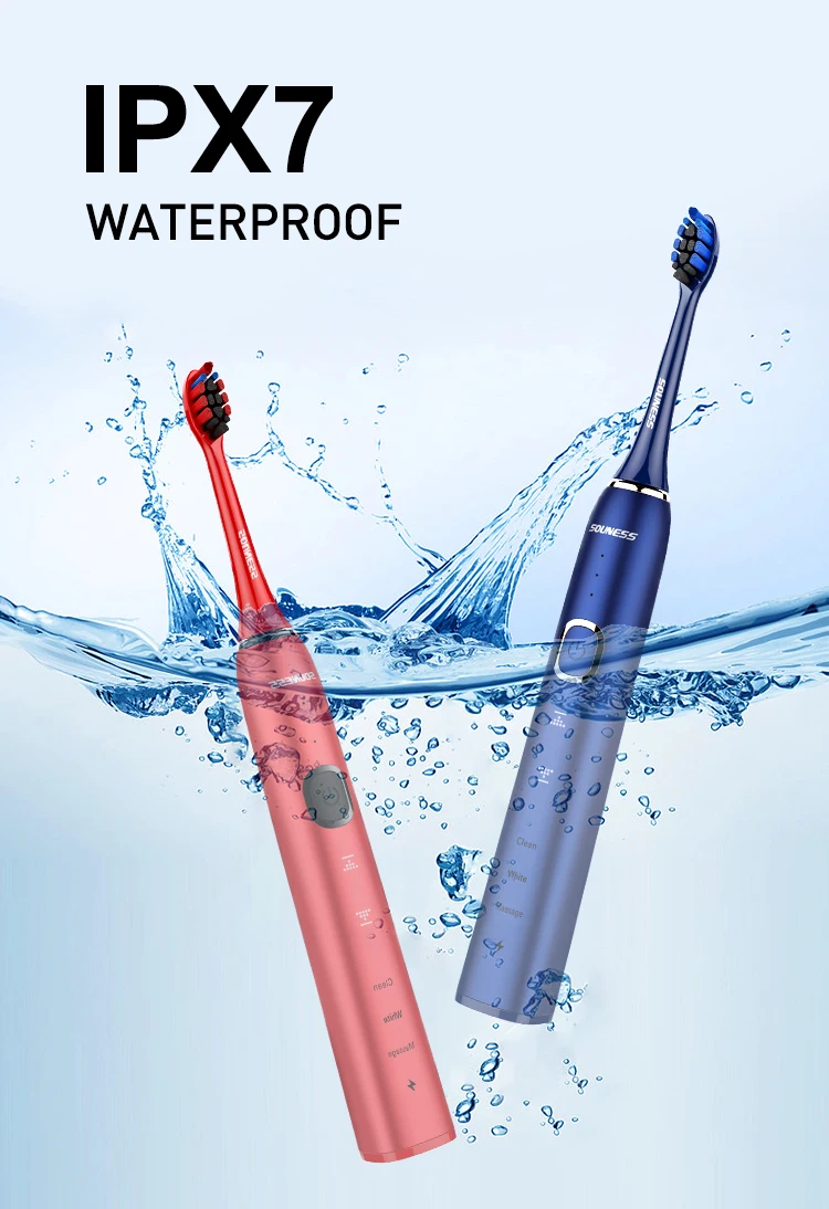 Private Label Custom Shaped Type C Self Cleaning Sonic Toothbrush