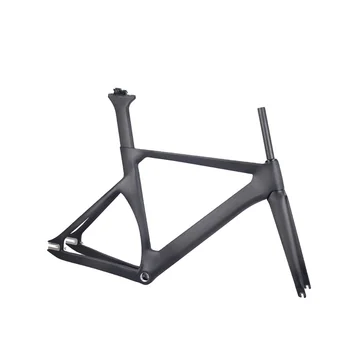 High Modulus Toray T700 Carbon Fiber Fixed Gear Bike Track Bike Frame ...