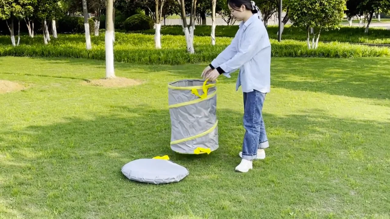 One99 Custom Pop-up Lawn Leaf Garden Bag 30 Gallon Collapsible Garden ...