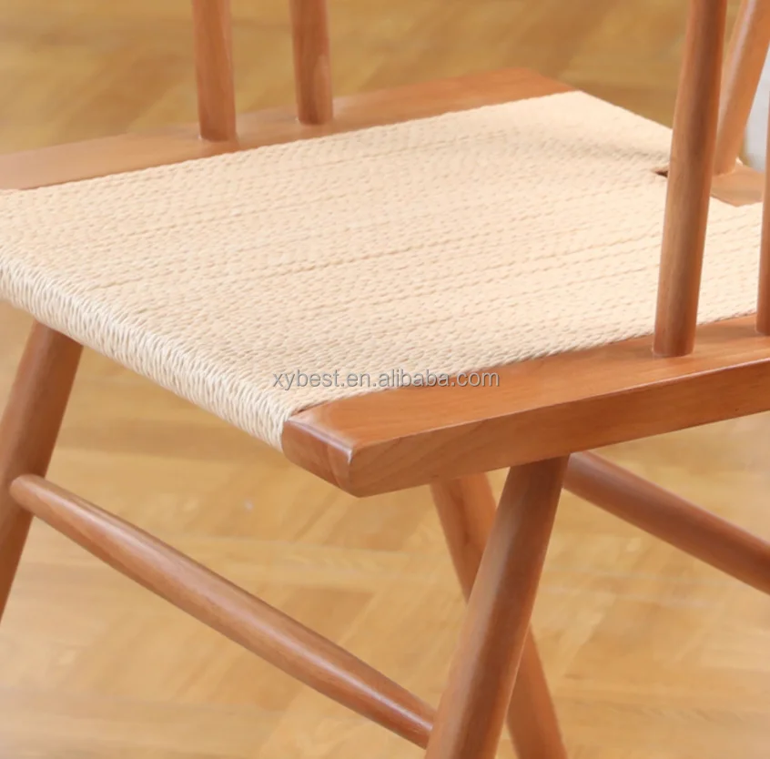 Xy Best Nakajima George Wind Chair Solid Wood Rope Long Sitting Back ...