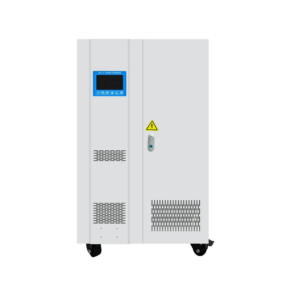 100kVA AC AVR Automatic Voltage Stabilizer Automatic Regulator for ...