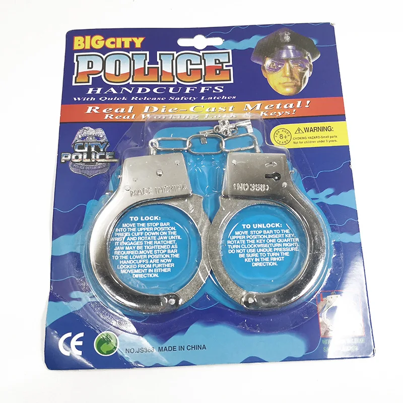 Cheap Police Feet Handcuff Plastic Toy for Kids - Cosplay