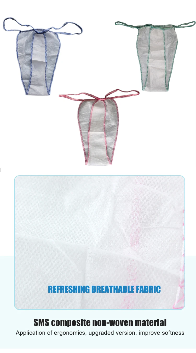 Disposable G-string Thong Panties Tanga Tnt Disposable Underwear Tanga ...