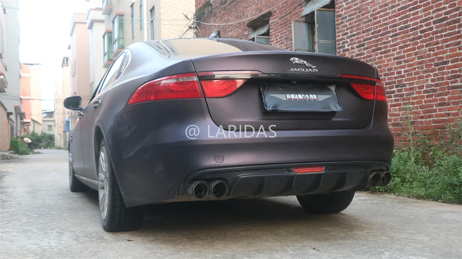 Rear Diffuser For Jaguar Xf Xfl Xe Xel 2015-2020 Car Splitter Body Kit ...