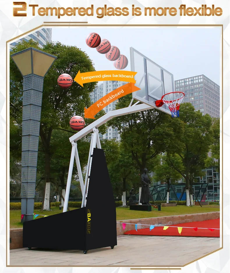 Portable Basketball Hoop Stand - Perfect for Training